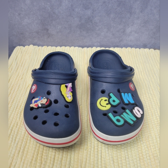 CROCS | Shoes | Crocs Crocband Clog Toddler Boys Blue Sandals Size C3 ...